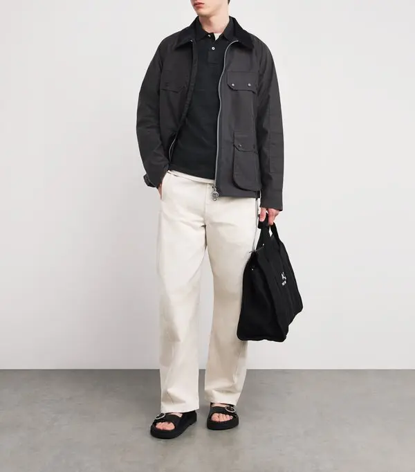 Polo Ralph Lauren Cotton Mesh Slim-fit Polo Shirt - Black
