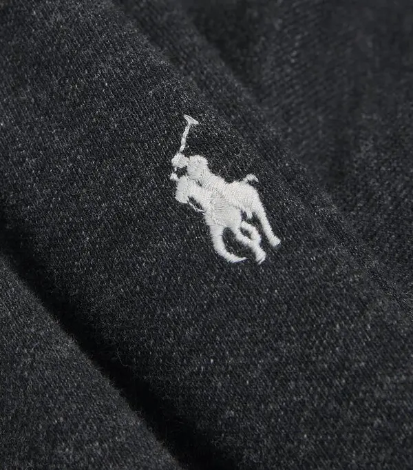 Polo Ralph Lauren Cotton Mesh Slim-fit Polo Shirt - Black