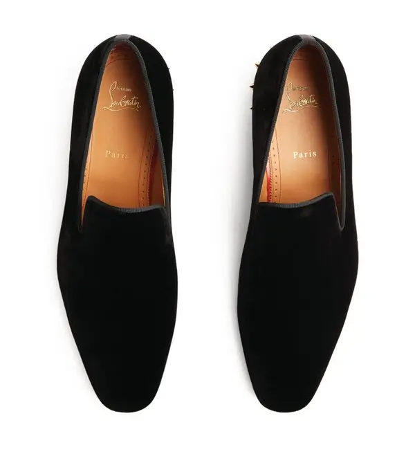 Christian Louboutin Brown and Black Marquees Flat Loafers s-l400.jpg main image 3