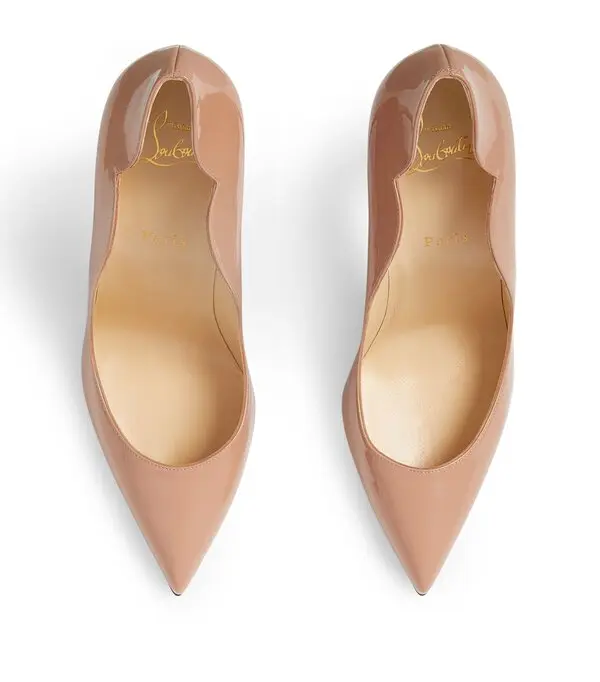 CHRISTIAN LOUBOUTIN Hot Chick 100 Patent Leather Pumps