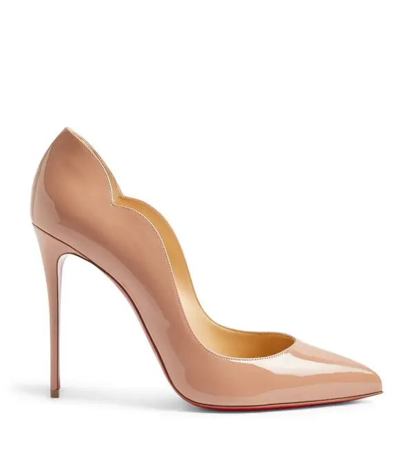 CHRISTIAN LOUBOUTIN Hot Chick 100 Patent Leather Pumps