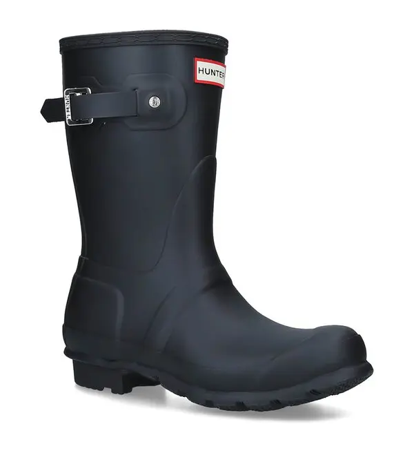 Hunter Original Short Welly Boots - Black