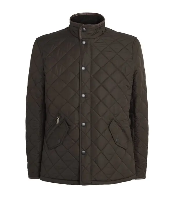 Barbour Quilted Powell Jacket - Green