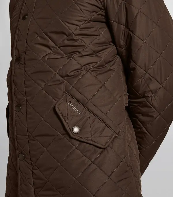 Barbour Quilted Powell Jacket - Green