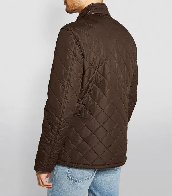 Barbour Quilted Powell Jacket - Green
