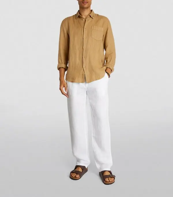 Vilebrequin Linen Drawstring Trousers