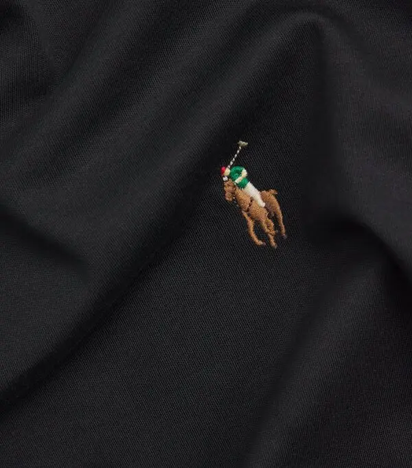 Polo Ralph Lauren Pima Cotton Polo Pony T-shirt - Black