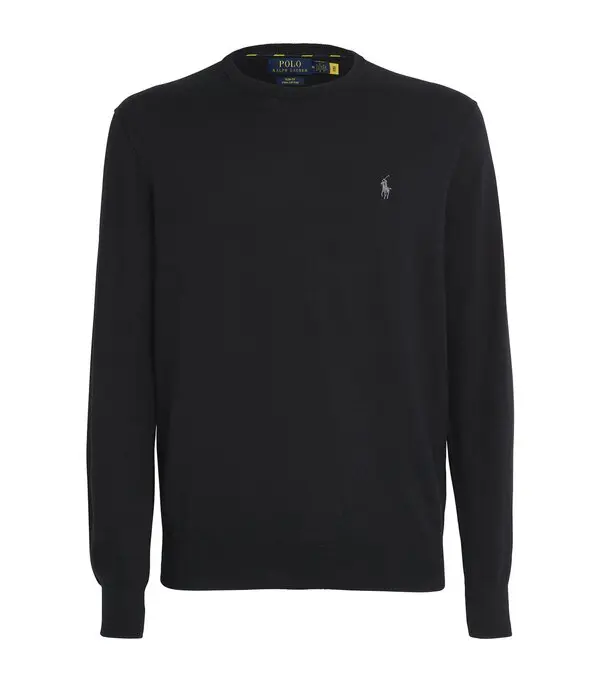 Polo Ralph Lauren Pima Cotton Sweater - Black