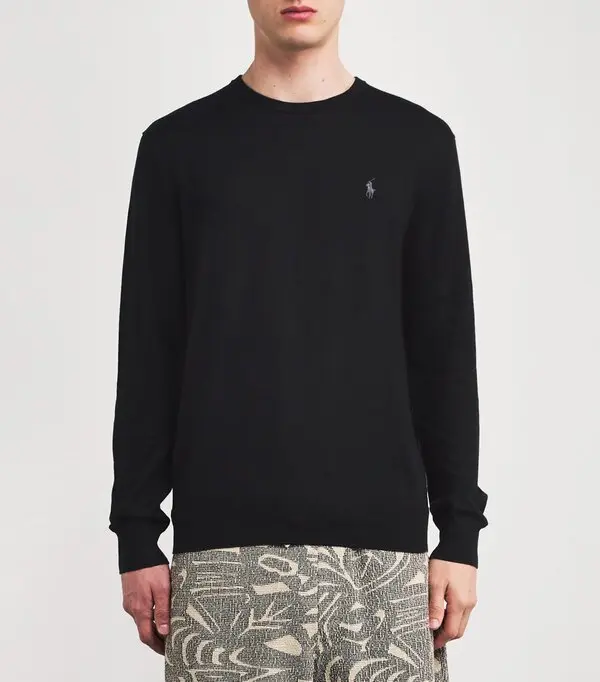 Polo Ralph Lauren Pima Cotton Sweater - Black