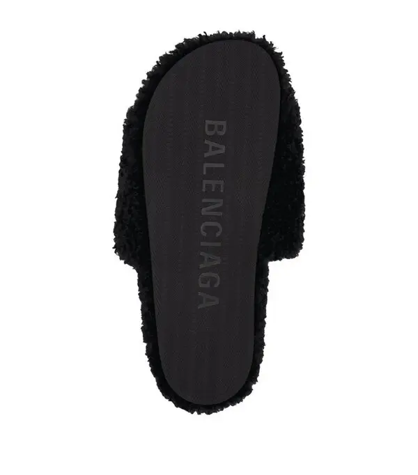 Balenciaga Furry Slides