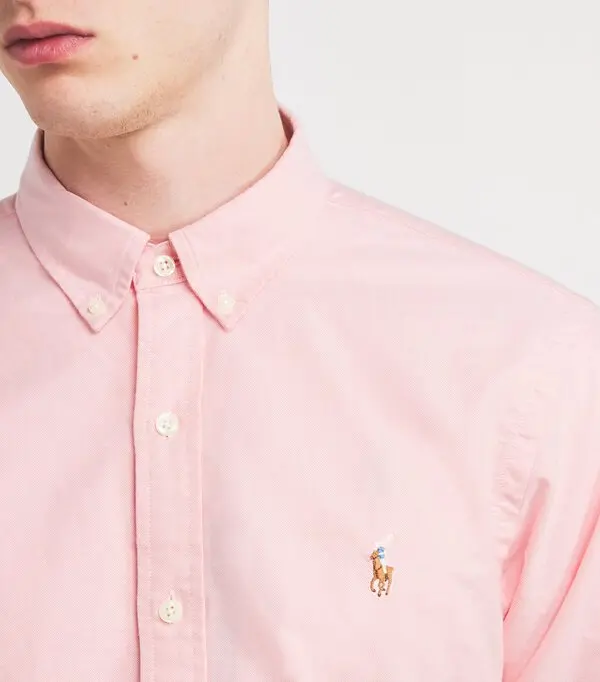 Polo Ralph Lauren Slim Oxford Shirt - Pink