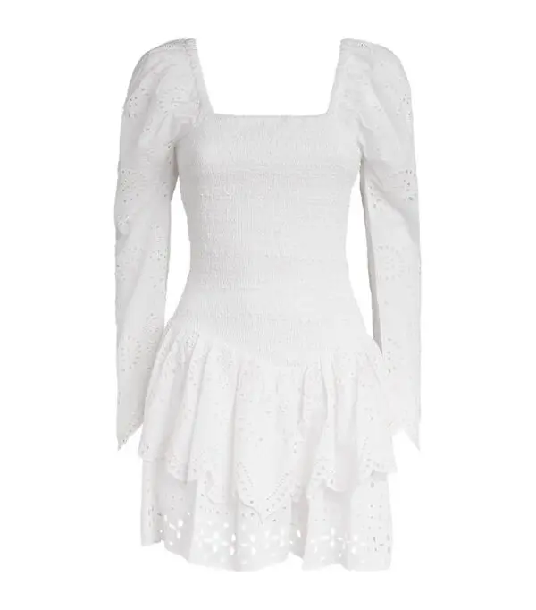 LoveShackFancy Cedria Mini Dress
