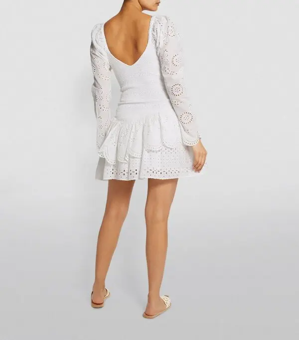 LoveShackFancy Cedria Mini Dress