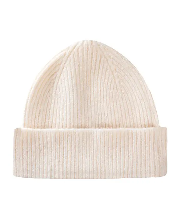 LE BONNET Lambswool-caregora Classic Beanie
