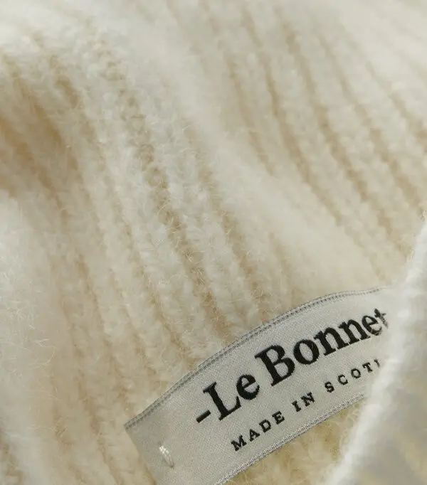 LE BONNET Lambswool-caregora Classic Beanie