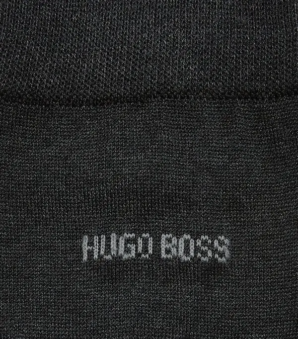 BOSS Flat Knit George Socks - Grey
