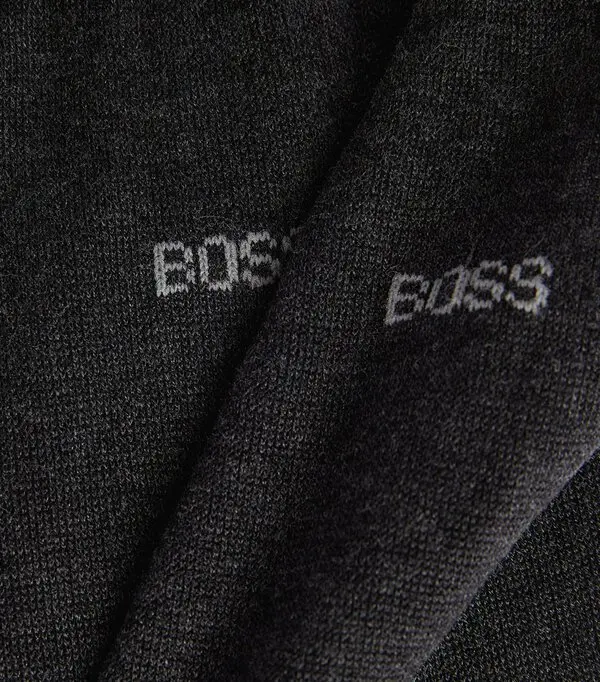 BOSS Flat Knit George Socks - Grey