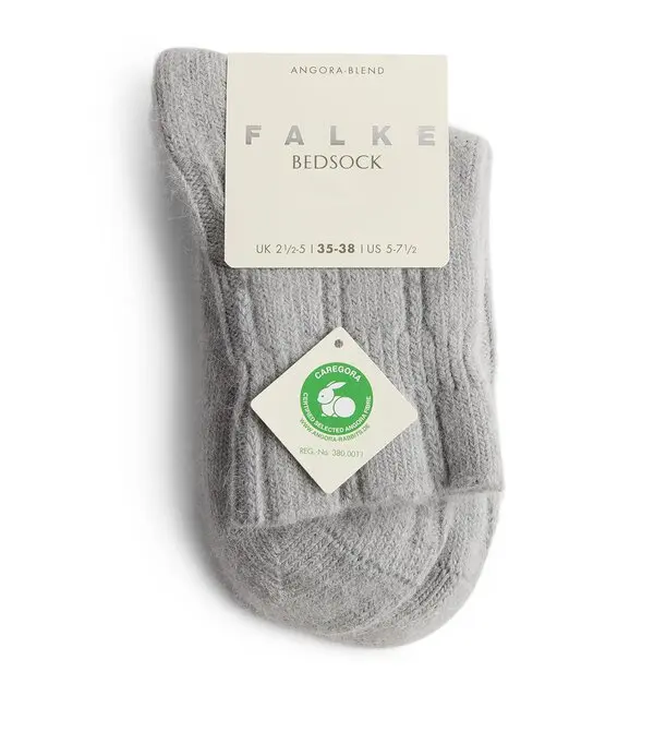 Falke Knitted Bed Socks - Grey