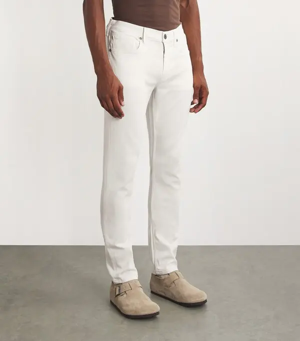 Paige Lennox Slim Jeans - White
