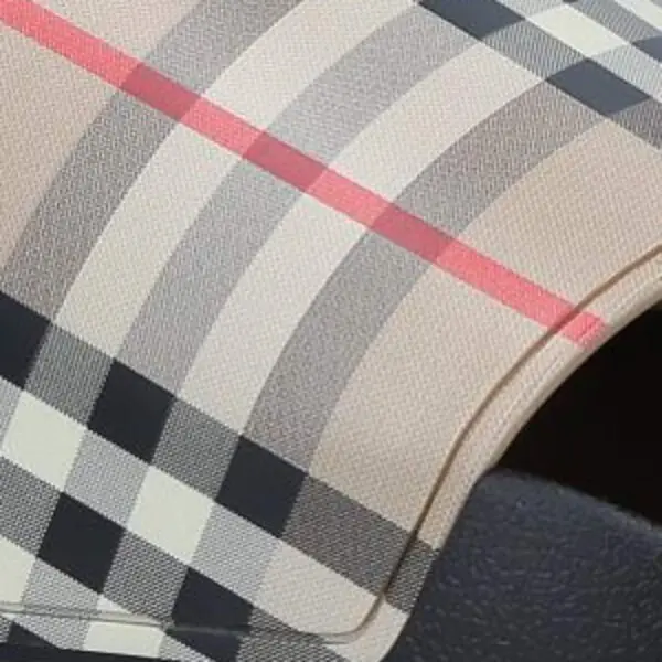 Burberry Checked Slides