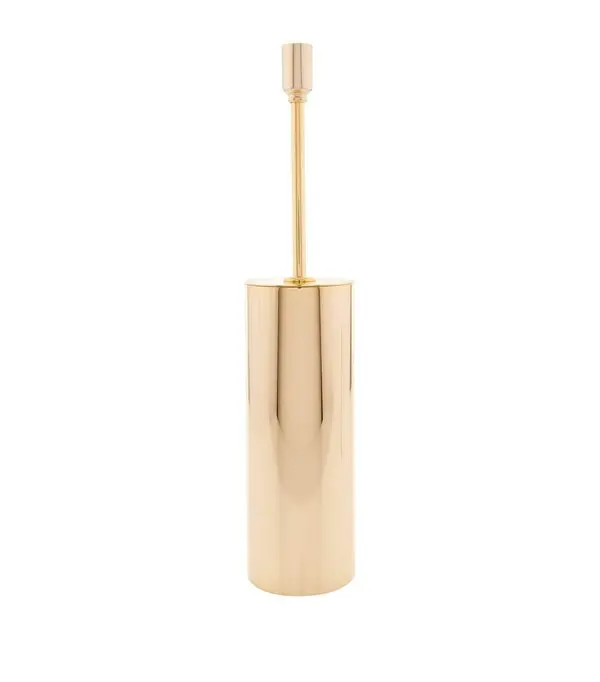 ZODIAC Mini Cylinder Toilet Brush Holder - Gold