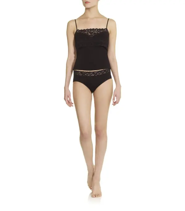 Hanro Moments Midi Brief - Black