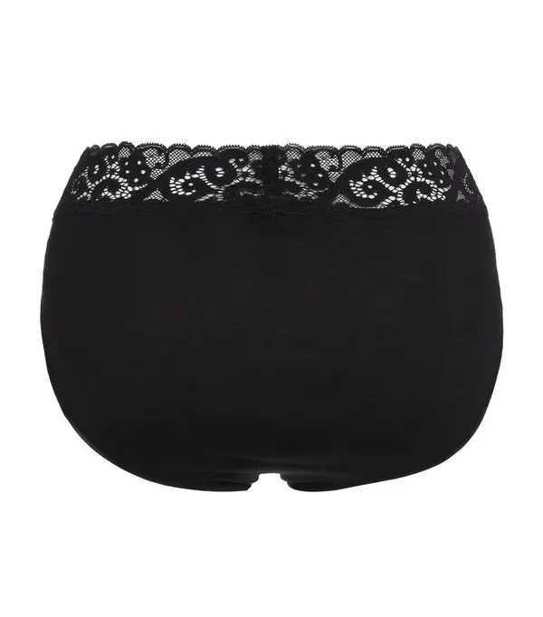 Hanro Moments Midi Brief - Black