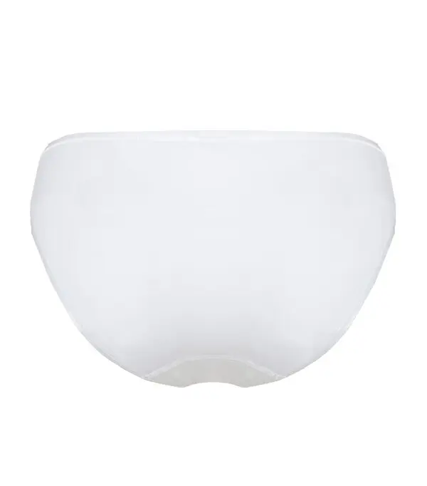Hanro Cotton Seamless Mini Brief - White