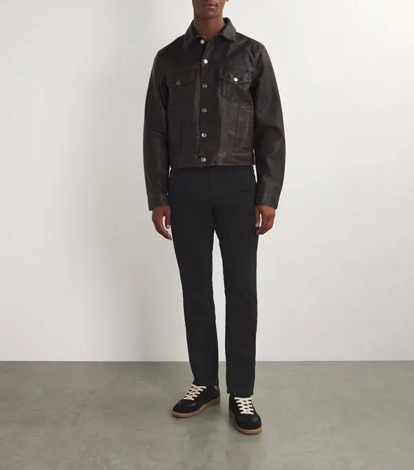 Paige Federal Slim Jeans - Black