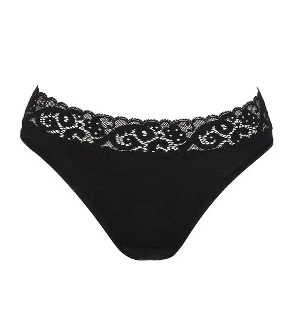 Hanro Moments Mini Brief - Black