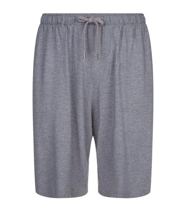 Derek Rose Basel Lounge Shorts - Grey