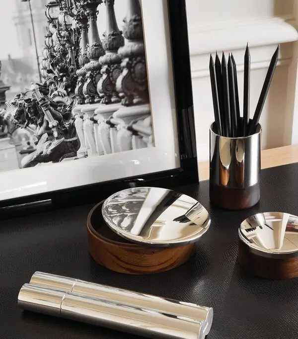 Christofle Small -plated Wood Uni Box