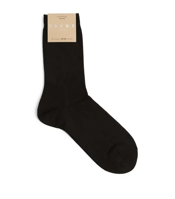 Falke Cashmere-blend No.1 Ankle Socks - Black