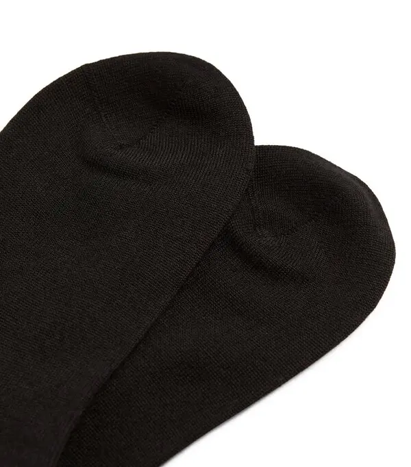 Falke Cashmere-blend No.1 Ankle Socks - Black