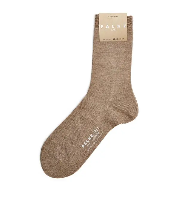 Falke No. 1 Cashmere Ankle Socks - Beige