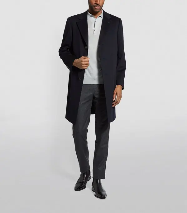 Canali Wool-cashmere Coat