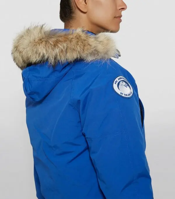 Canada Goose Pbi Chilliwack Fur-trim Bomber Jacket