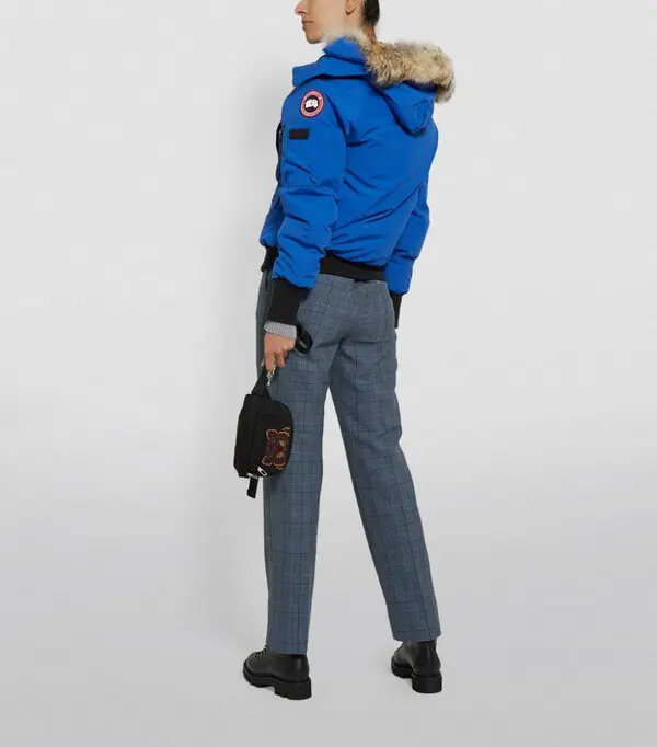 Canada Goose Pbi Chilliwack Fur-trim Bomber Jacket