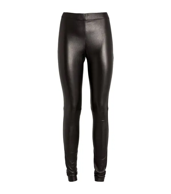 JOSEPH Leather Stretch Leggings