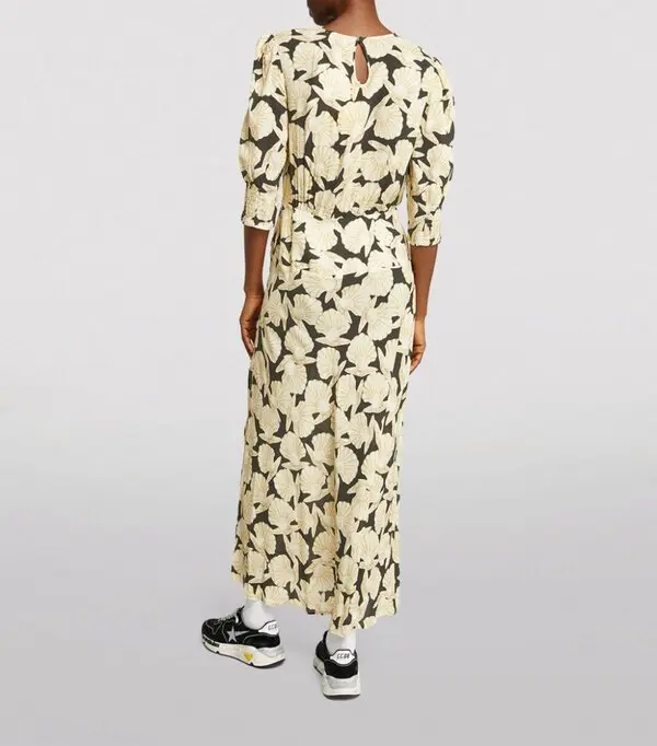 Rixo Pearl Shell Print Lucile Dress