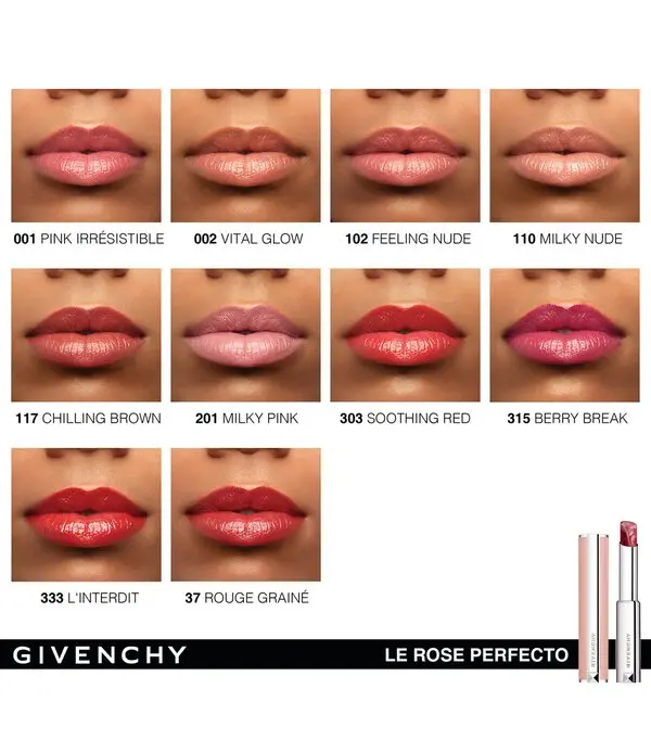 Givenchy Rose Perfecto Lip Balm - Brown