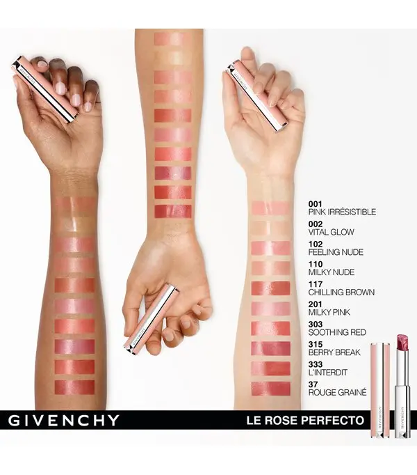 Givenchy Rose Perfecto Lip Balm - Brown