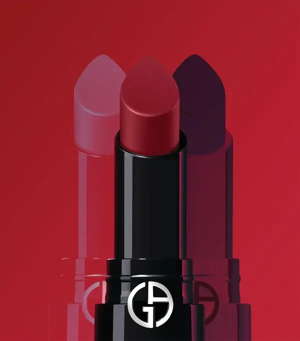 ARMANI Lip Power Vivid Color Long Wear Lipstick - Red