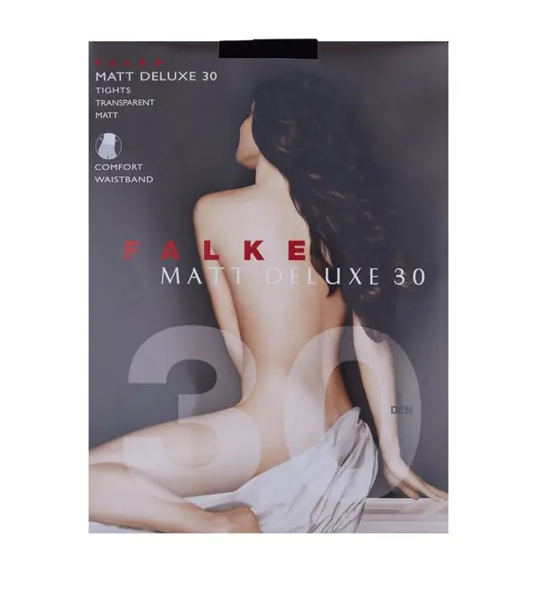 Falke Matt Deluxe 30 Tights - Black
