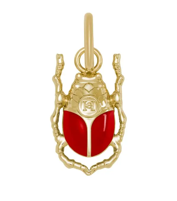 Carolina Herrera Herrera Beetle Charm - Red
