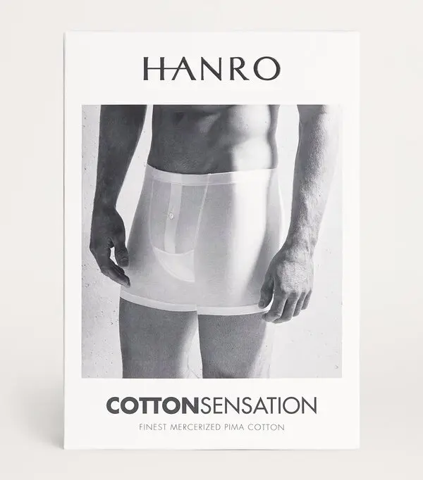 Hanro Cotton Sensation Butterfly Trunk - White