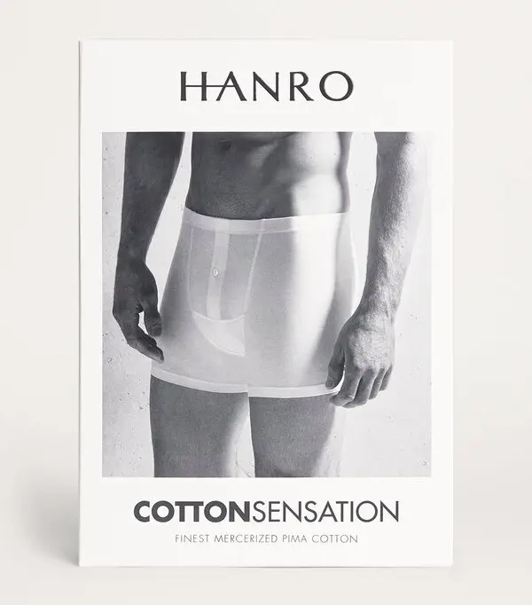 Hanro Cotton Sensation Butterfly Trunk - Black