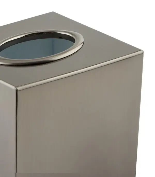 ZODIAC Dark Nickel Tissue Box