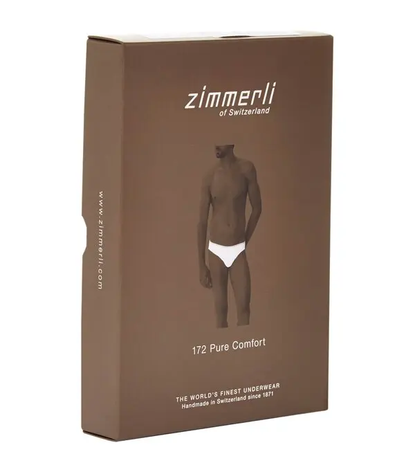 Zimmerli 172 Pure Comfort Hipster Briefs - White