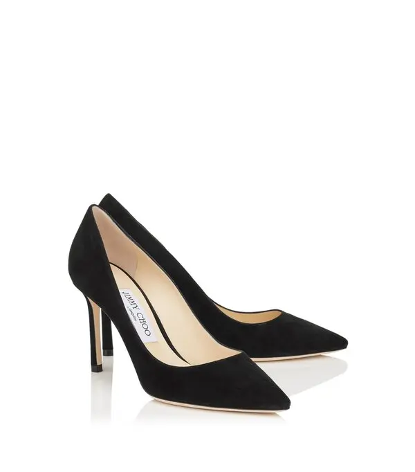 JIMMY CHOO Romy 85 Suede Pumps